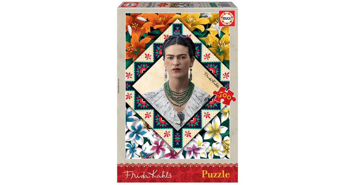 Educa (18483) - Frida Kahlo: "Frida Kahlo II" - 500 Teile Puzzle